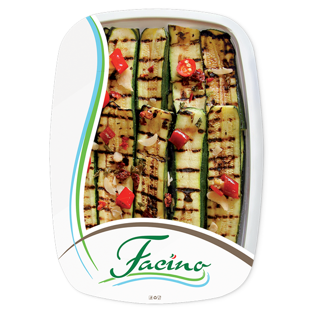 Grilled courgettes - Facino