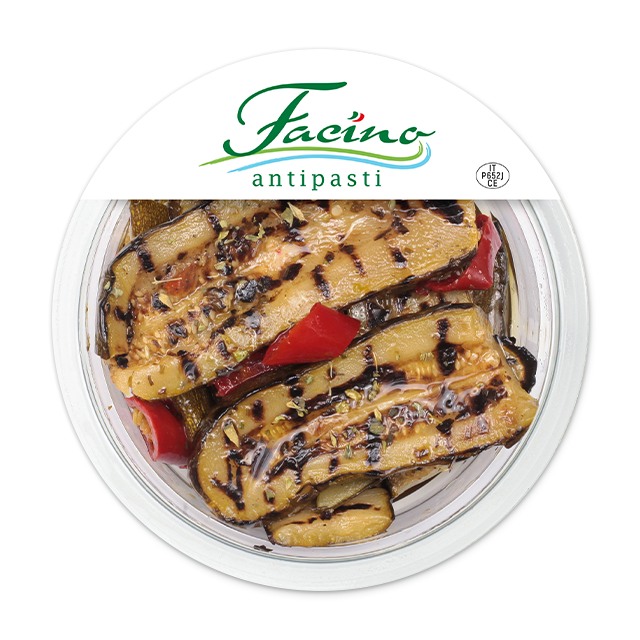 Grilled courgettes - Facino