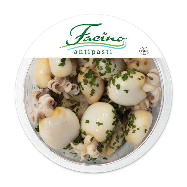 Baby cuttlefish in oil - Facino